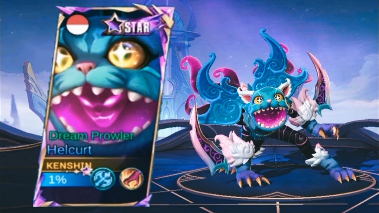 REVIEW SKIN DREAM PROWLER HELCURT JUNE STARLIGHT - KENSHINMLBB - YouTube