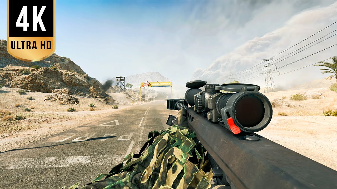Battlefield 2042: M95 Sniper Gameplay - BC2 Portal (EA Origin) - YouTube
