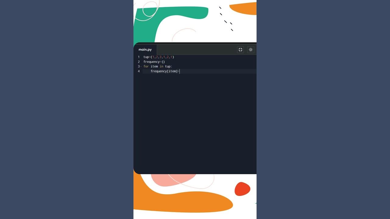 Find the Most Frequent Element in a Tuple in Python. - YouTube