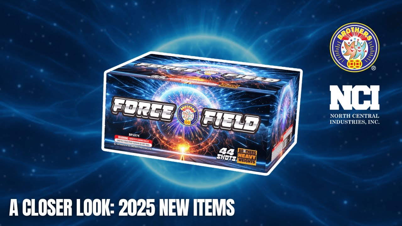 A Closer Look: Force Field 44-Shot | Intense Glitter + Crackling Finale ...
