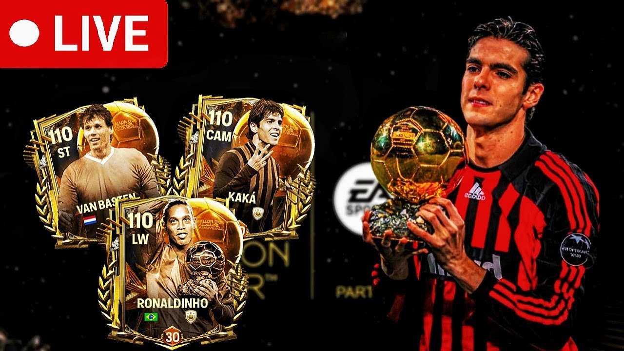 🔴EA FC MOBILE 25🔴EVENTO BOLA DE OURO🏆SEMANA B DA BOLA DE OURO💰NOVA ...