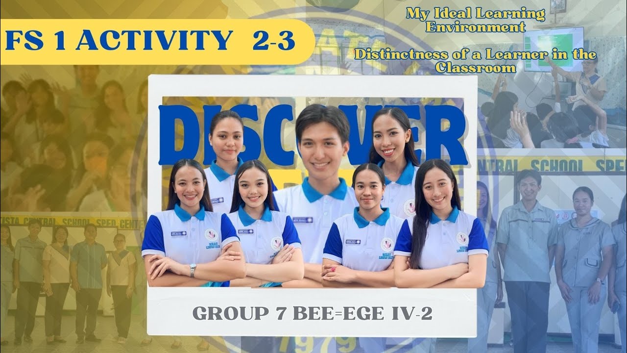 GROUP 7 FS1 Activity 2 and 3 Ideal Learning Environment and ...