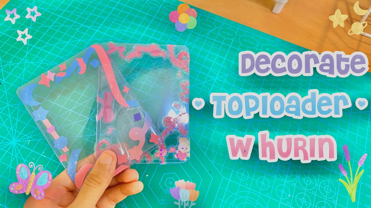 DECORATE TOPLOADER WITH ME - YouTube