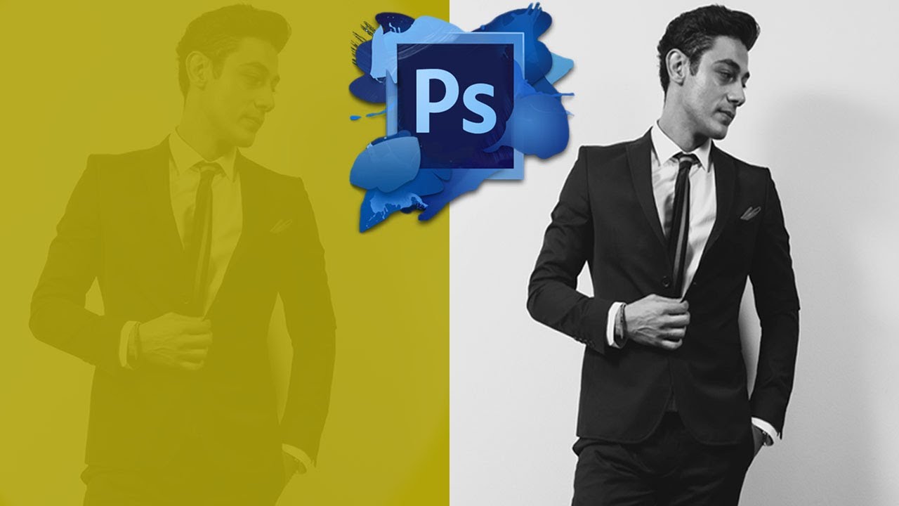 How to mix photo with background | Easy photoshop Tutorial #photomixing ...
