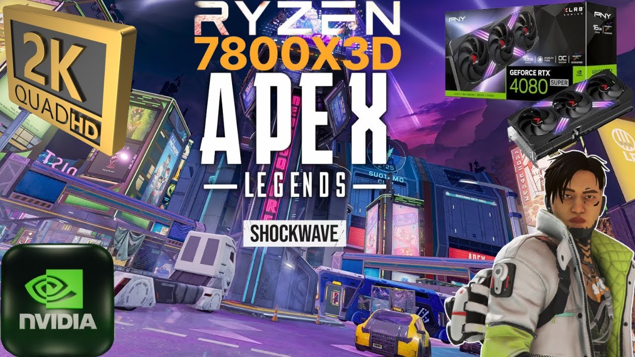 Apex Legends E-District - 2K Max Settings - RTX 4080 Super PNY XLR8 ...