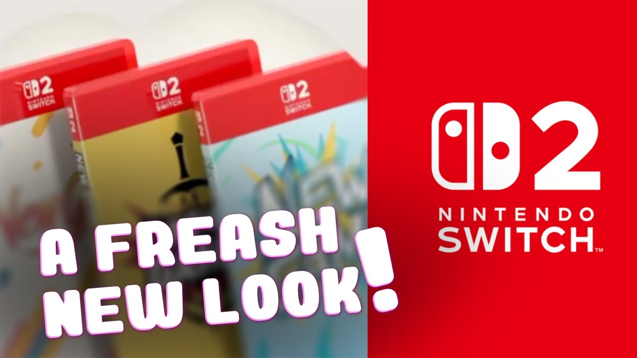 Sneak Peak Of New Physical Game Case Art!! - NINTENDO SWITCH 2 - YouTube