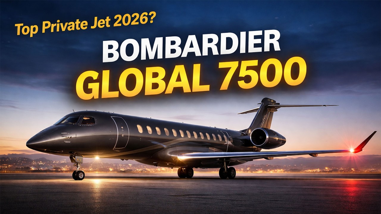 Bombardier Global 7500 – The Ultimate Ultra Long-Range Business Jet ...