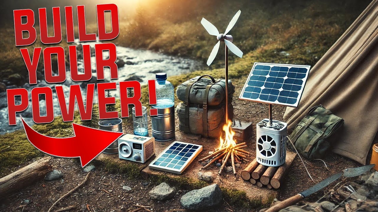 Top 5 DIY Off Grid Energy Sources - YouTube