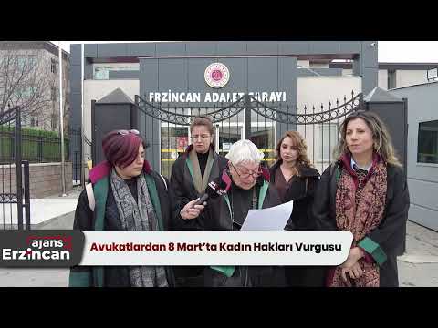 Avukatlardan 8 Mart’ta Kadın Hakları Vurgusu