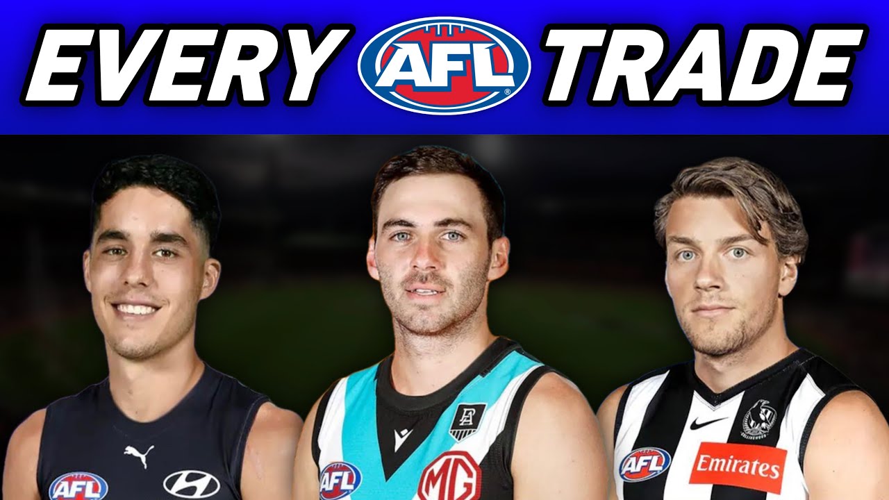 EVERY AFL TRADE 2021 - YouTube