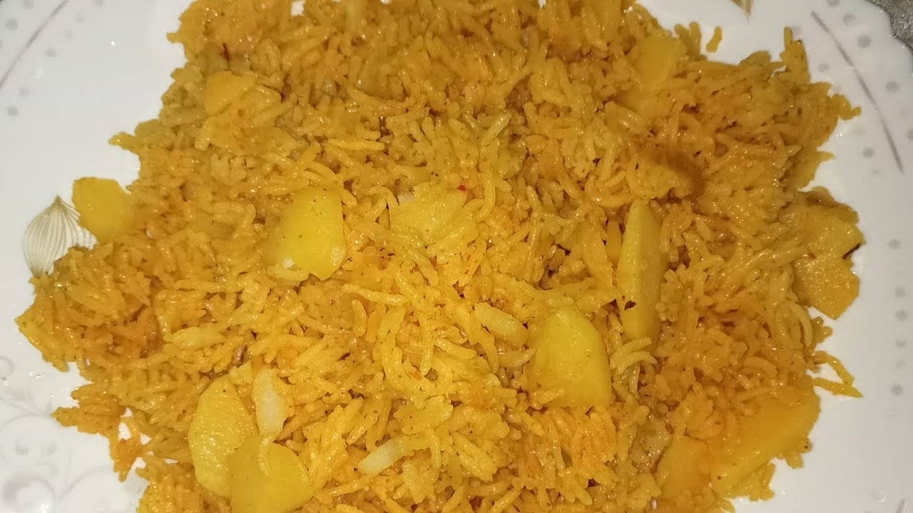 potato rice recipe ready at home only 2 minutes/easy recipe 😋/ - YouTube