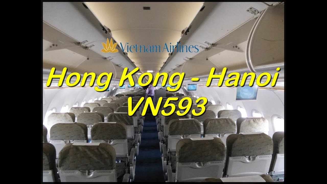 FlightReport : Vietnam Airlines VN593 Airbus A321 HongKong - Hanoi ...