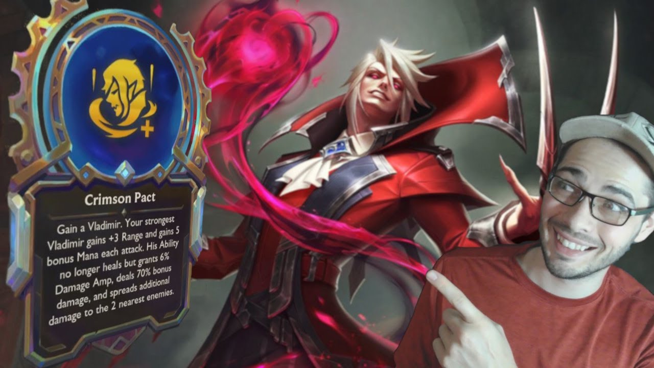 Checking Out the VLADIMIR Hero Augment: Crimson Pact - TFT Set 13 - YouTube