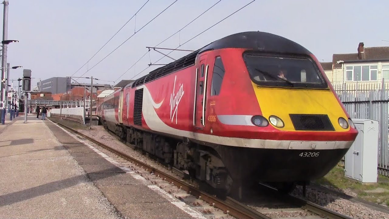 Virgin Trains East Coast Class 43 HST's at Doncaster 6/4/18 - YouTube
