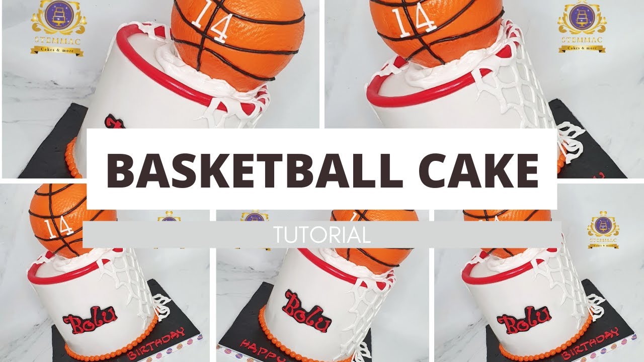 Fondant Basketball 🏀 NET Tutorial - YouTube