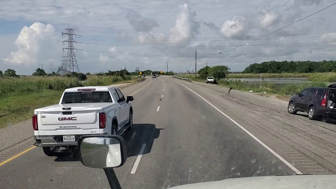 Rainbow Bridge crossing in Port Arthur, TX - YouTube