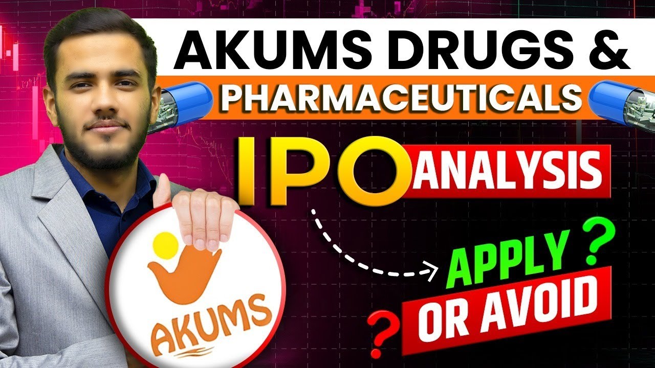 Akums Drugs & Pharmaceutical IPO Review | Apply Or Not ?? | TWMS - YouTube