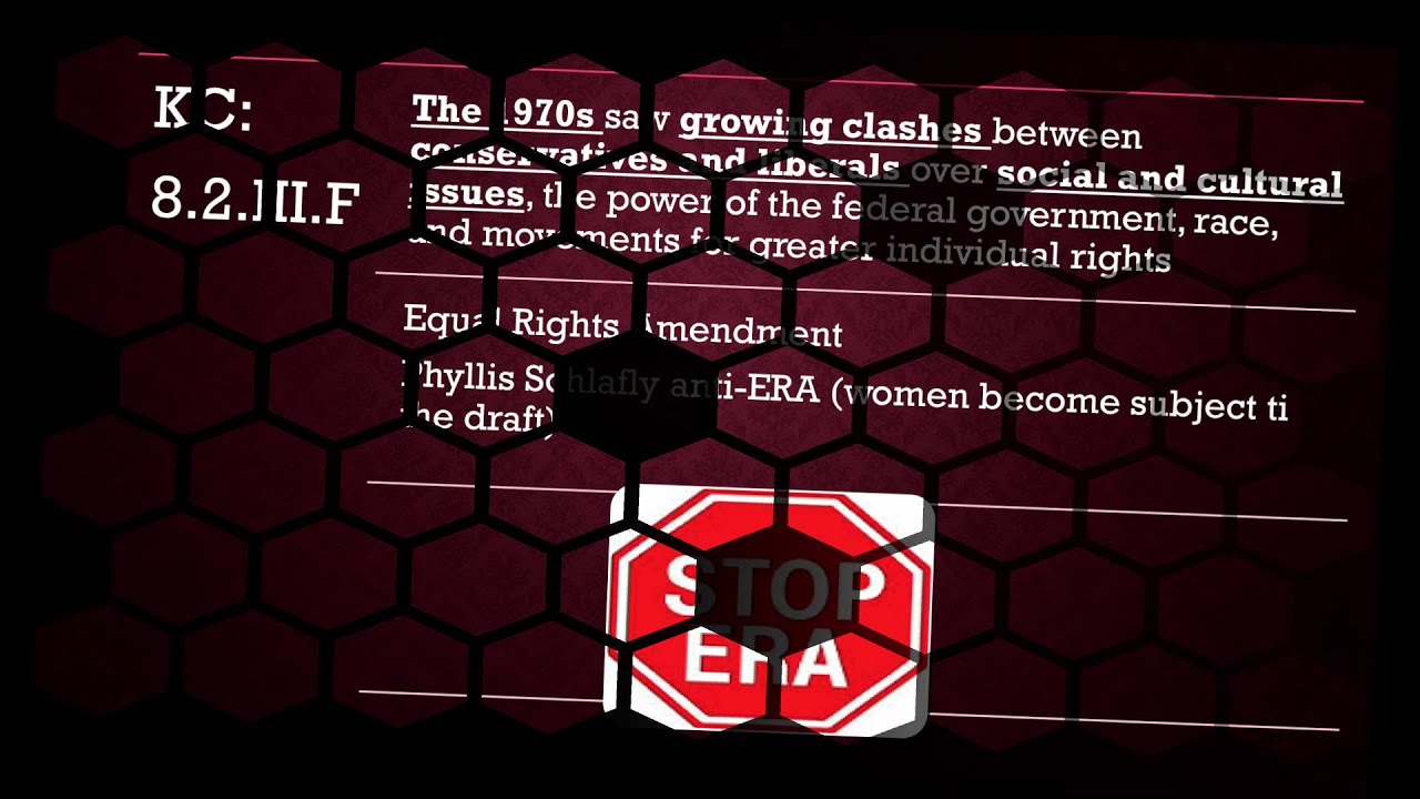 APUSH: Period 8 & Period 9 The Conservative Revolution 3/4/2016 - YouTube