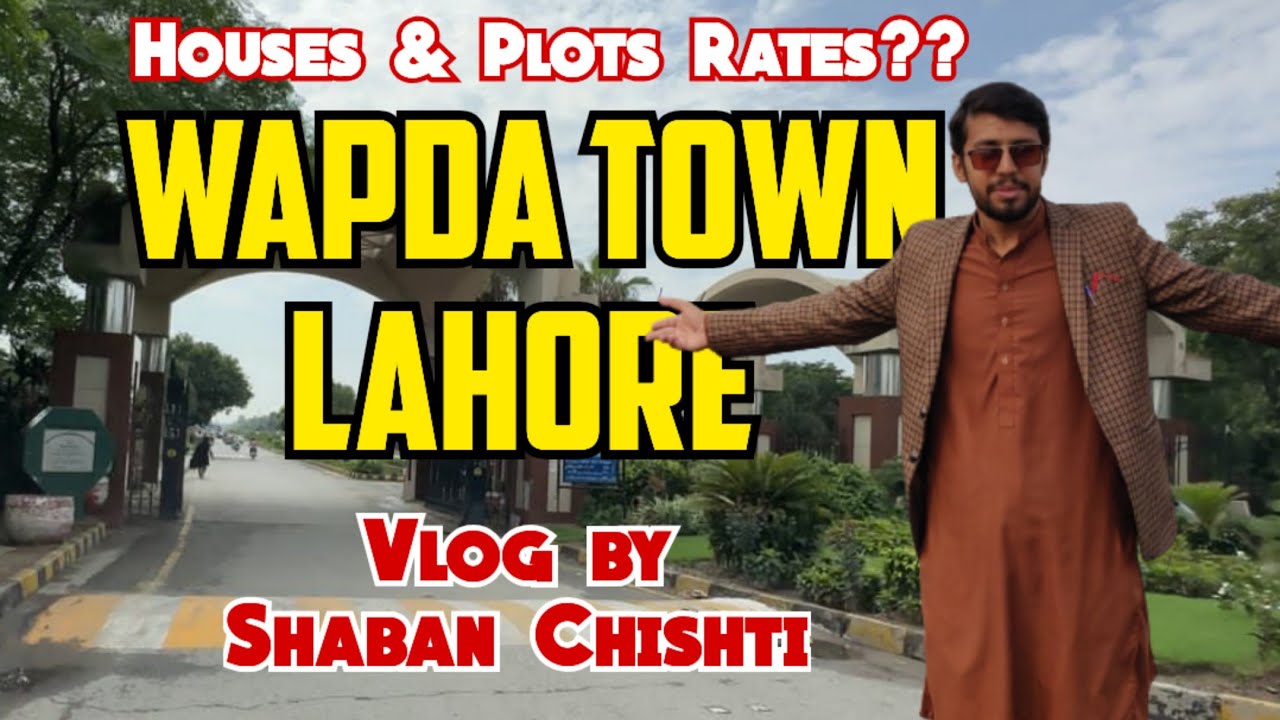 wapda town lahore visit vlog by Shaban Chishti | wapda town houses ...