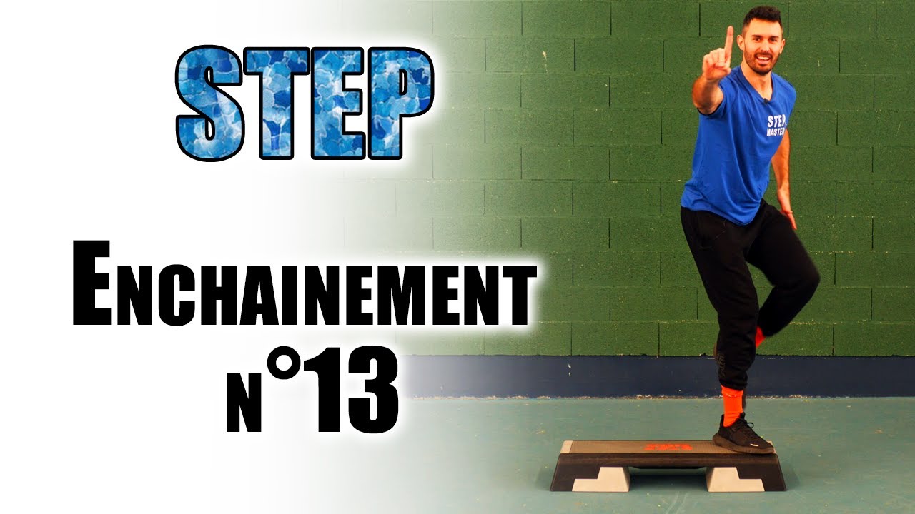Step Enchainement n°13 : débutant 32 temps (symétrique) - YouTube