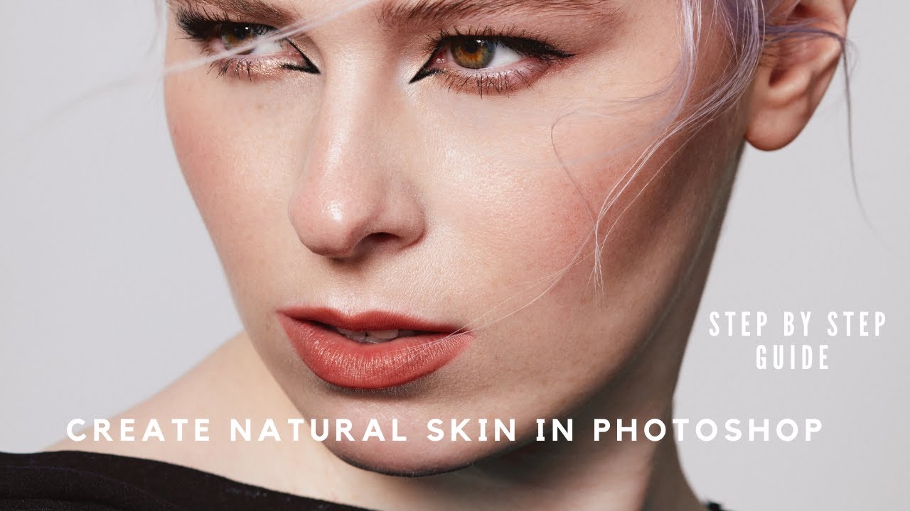 Create natural skin in photoshop | Photoshop tutorial - YouTube