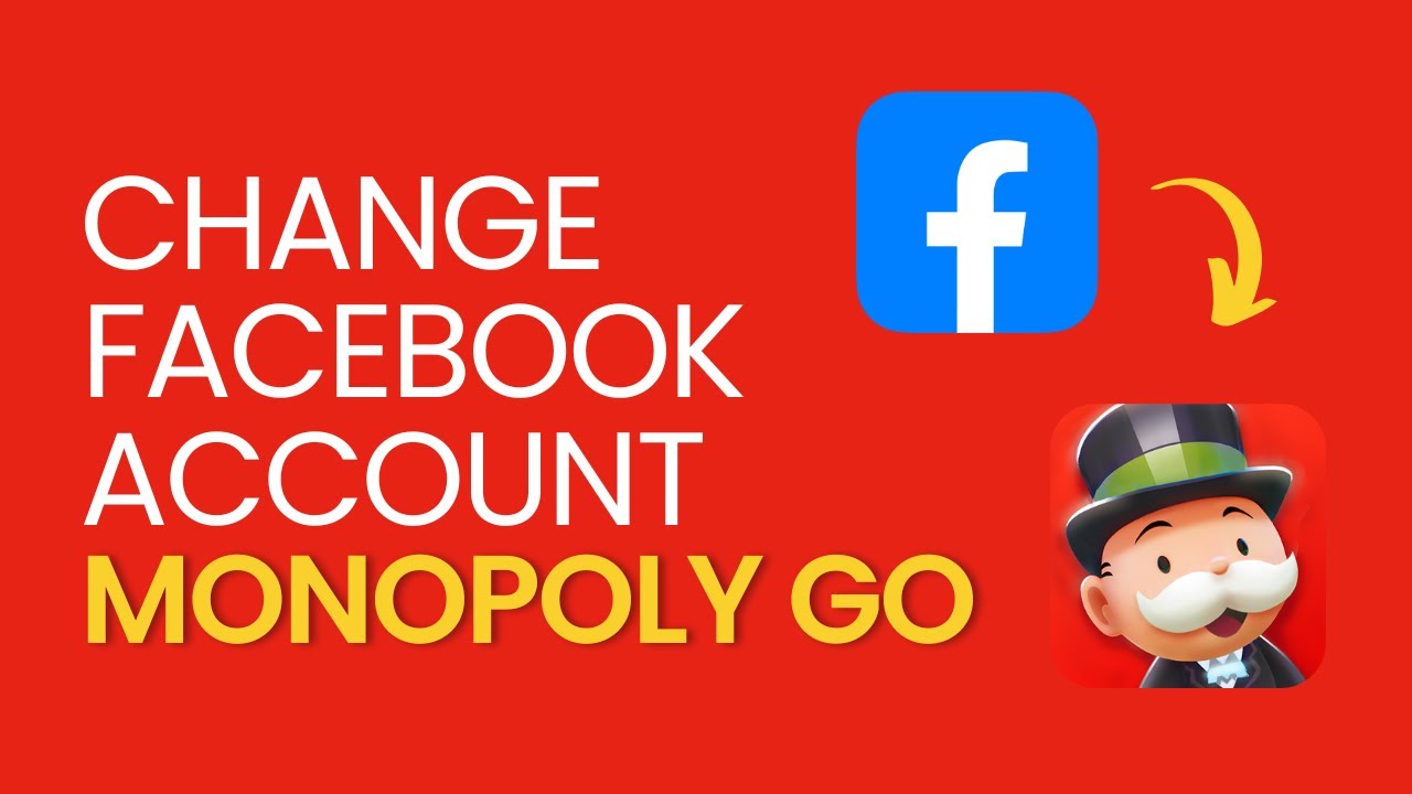 How to Change Facebook Account on Monopoly Go - YouTube