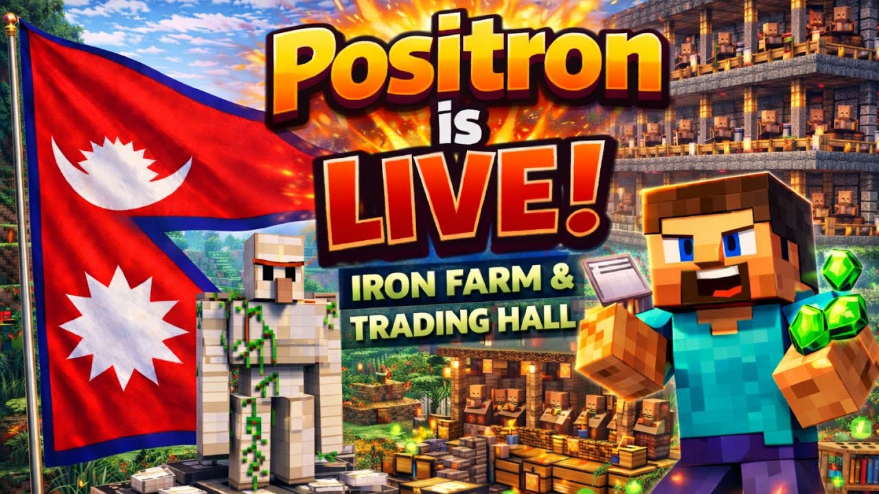 NEVERENDING LIVE-12 MINECRAFT NEPALI | Positron gaming #nepalgaming # ...