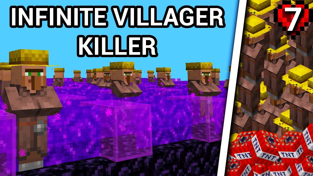 building an INCREDIBLE VILLAGER FARM - YouTube
