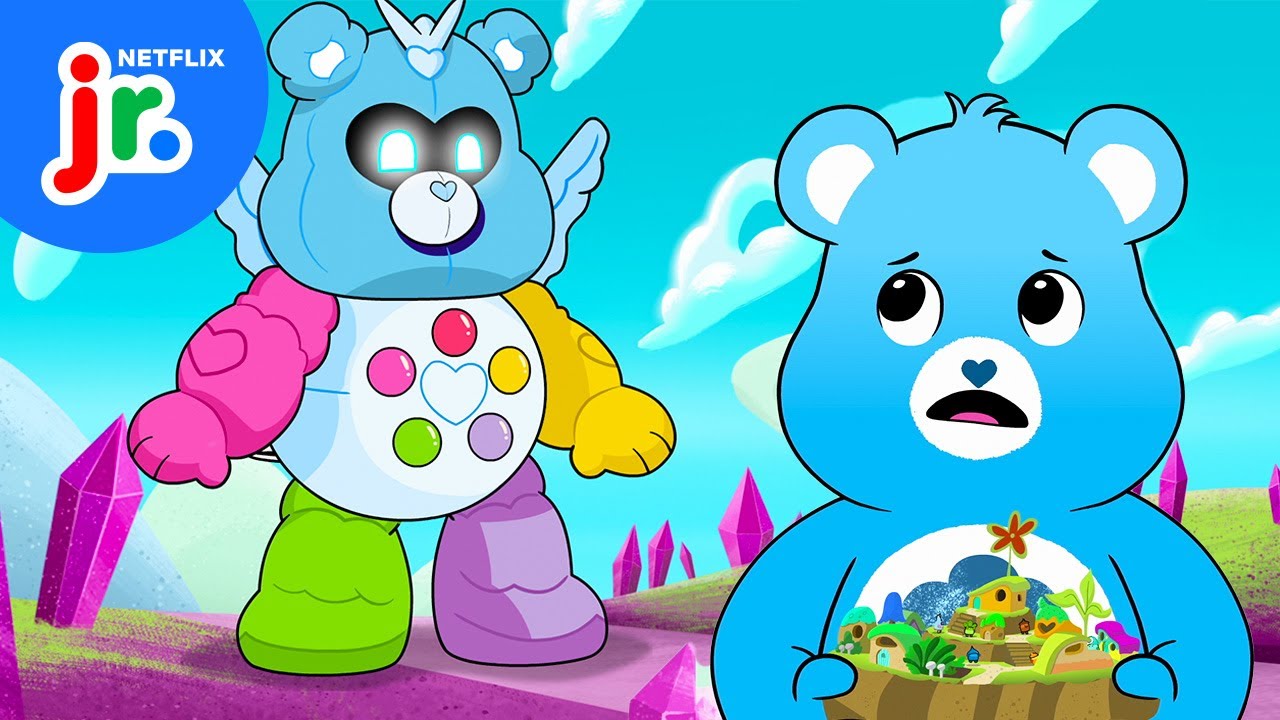 Grumpy Grows GIANT 🌧️💙 Care Bears: Unlock the Magic | Netflix Jr - YouTube