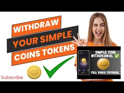 SIMPLE COIN TOKENS WITHDRAWAL, STEP BY STEP GUIDE TO WITHDRAW AIRDROP # ...