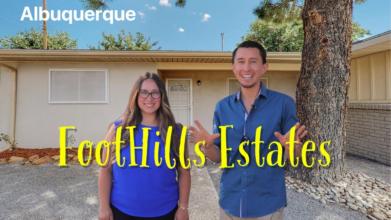 Touring a Home in Foothills Estates in Albuquerque, NM - YouTube