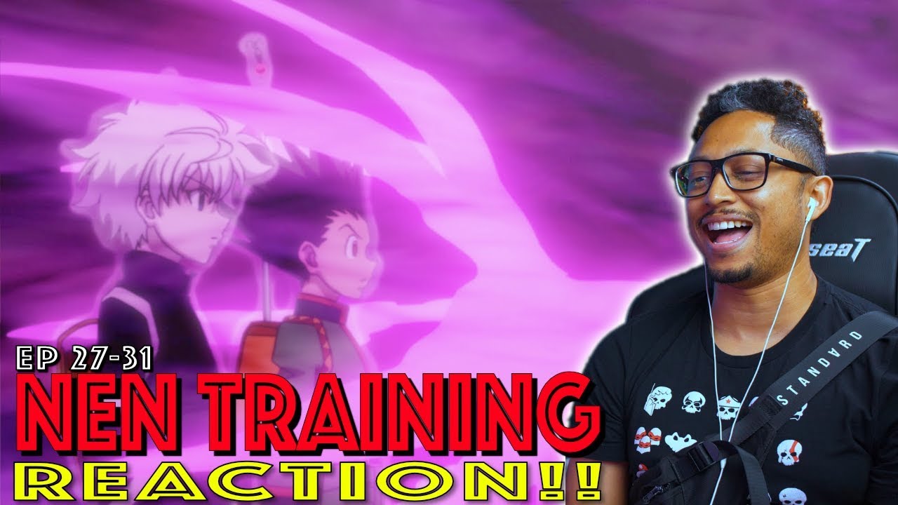 Gon & Killua learn Nen! First Time Watching Hunter x Hunter Episode 27 ...