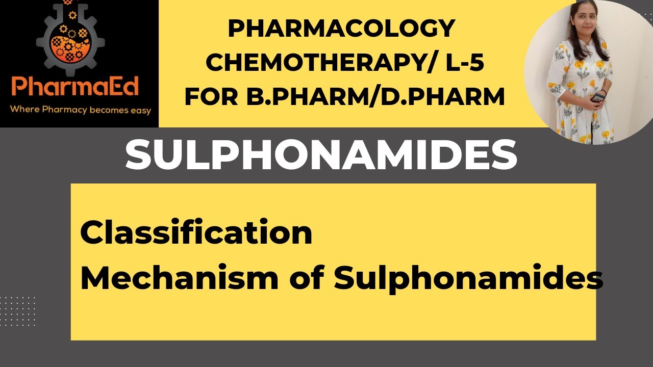 Chemotherapy Pharmacology|Sulphonamides| Classification of ...