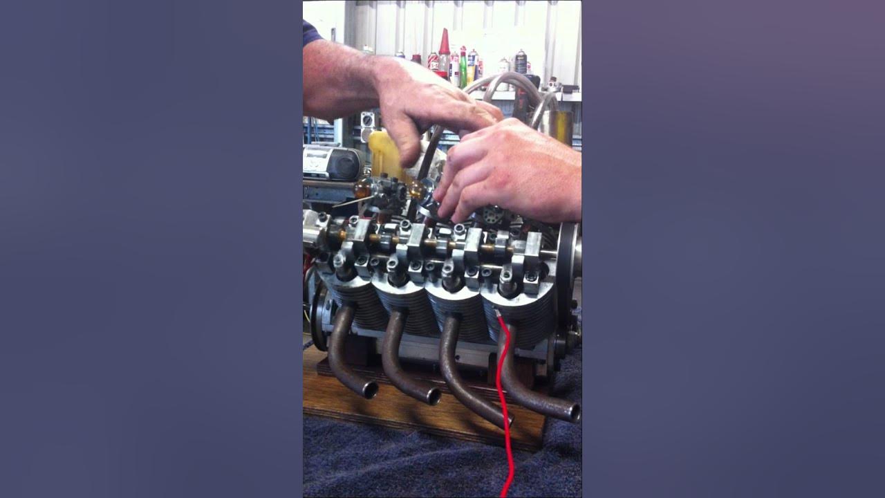Homemade V8 Model Engine.MOV - YouTube