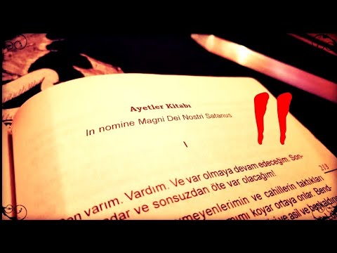 Şeytanın Kitabı -Ayetler Kitabı 2.Bölüm (Cinsellik, Semavi dinlere bakış açısı, Kitaplar, Kahin..)