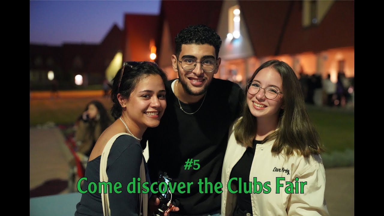 #5 | Come discover the Clubs Fair | أجيو تعرفو معنا على معرض الأندية 🎸🚀 ...