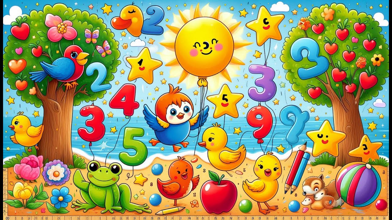 Counting To Ten Song | Numbers | English Song | For Kids - YouTube