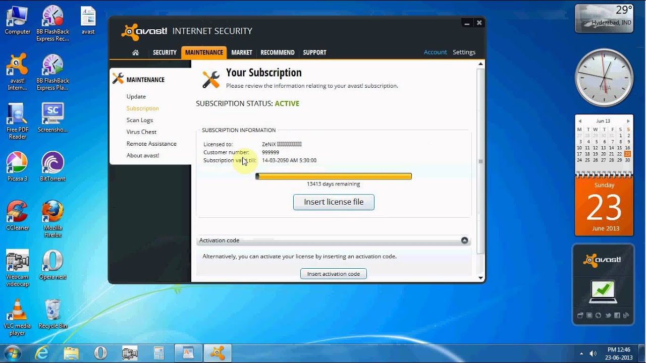 how to download avast internet security full version valid till 2050 ...