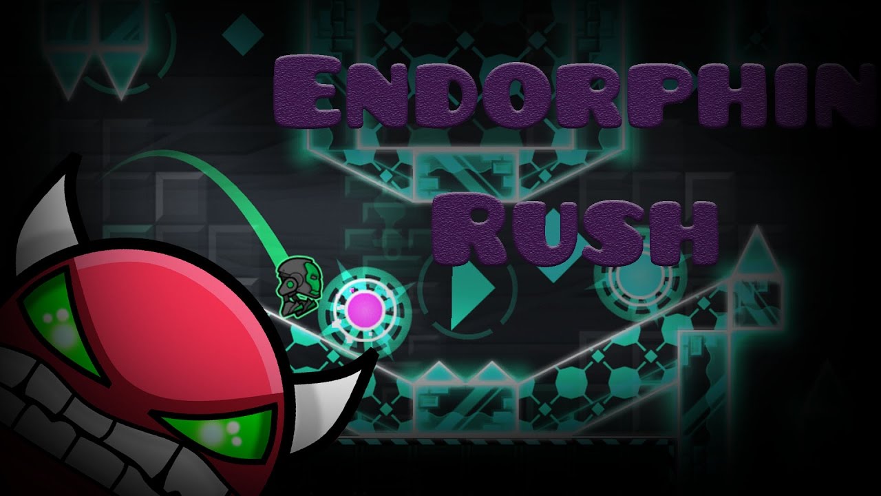 Geometry Dash - Endorphin Rush - By: Taman - Very easy demon - YouTube