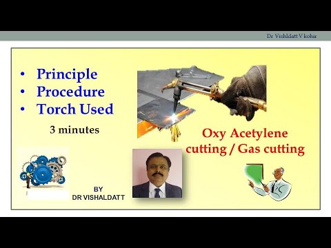 Gas Cutting|Oxy-acetylene cutting |Principle, Procedure and Torch ...