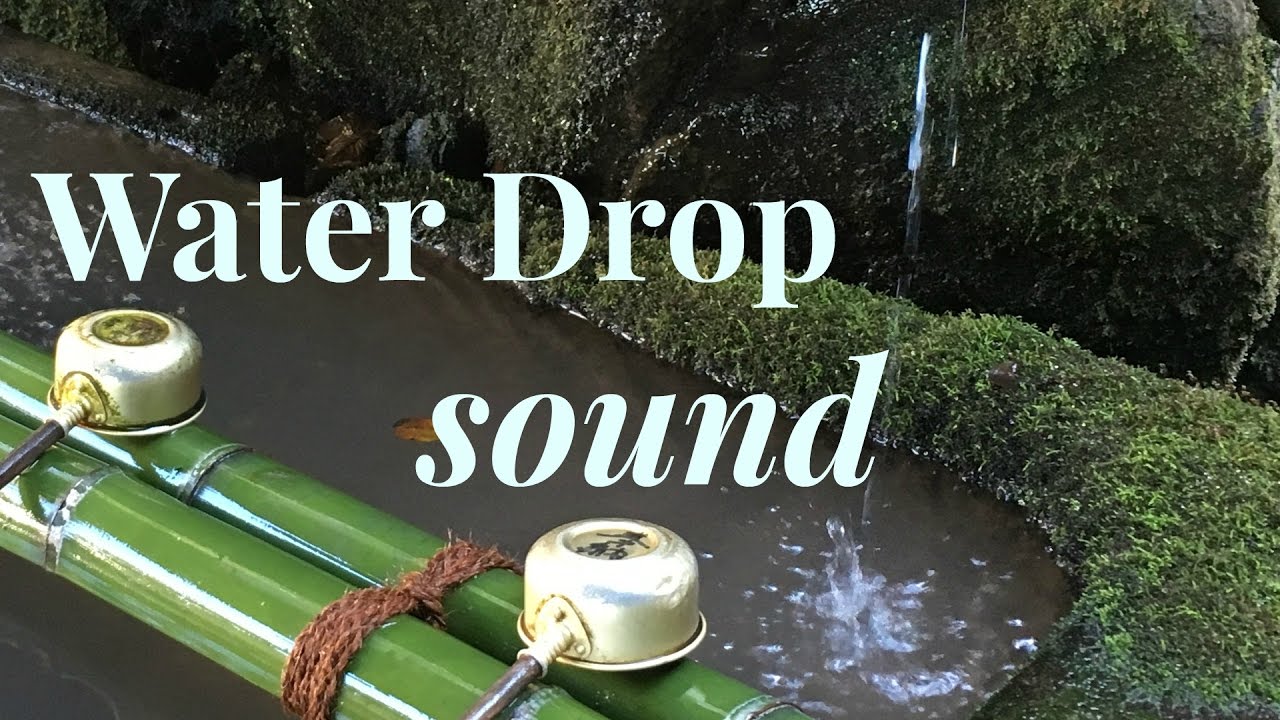 Water drop sound - Infinity Sound - YouTube