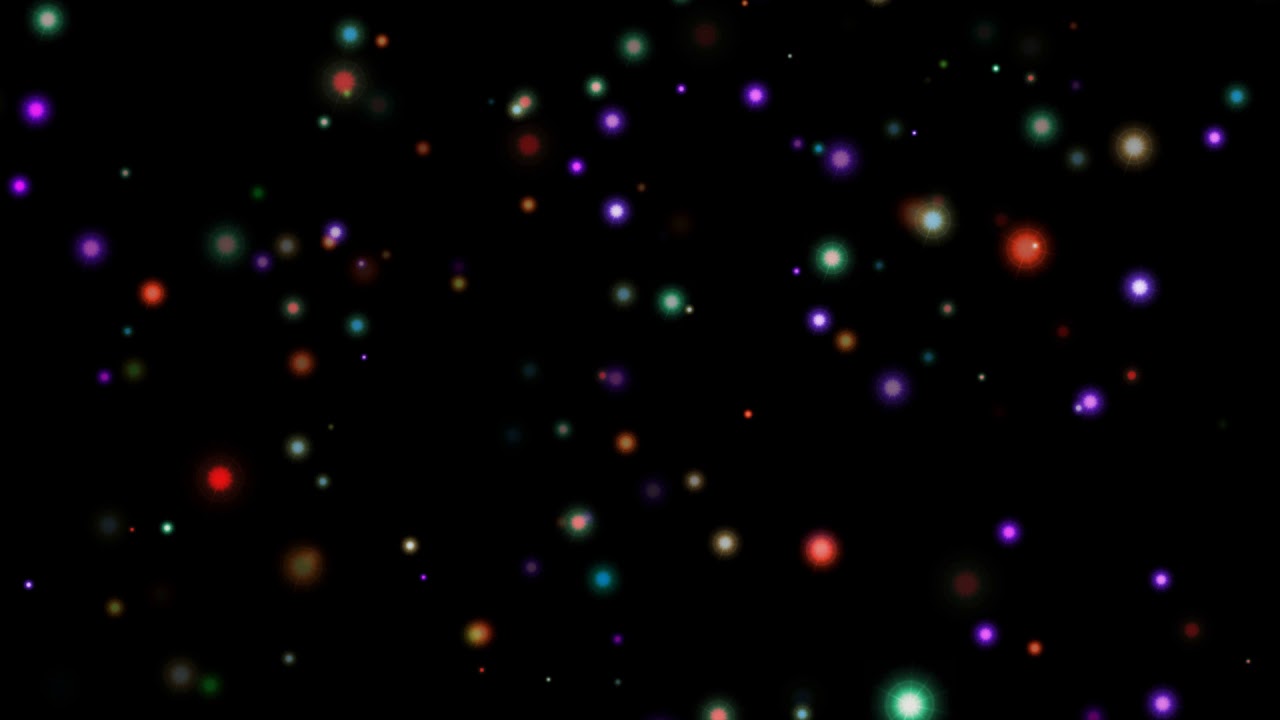 No Copyright - HD Background Motion Effects - Crazy Colorful Particles ...