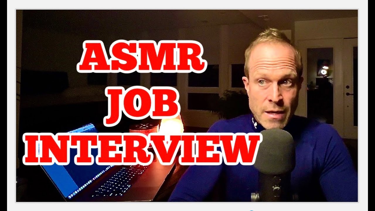ASMR Close Up Whisper * How to Handle Yourself in a Job Interview - YouTube