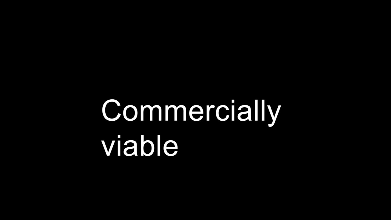 Commercially Viable - One Minute English Lesson - YouTube