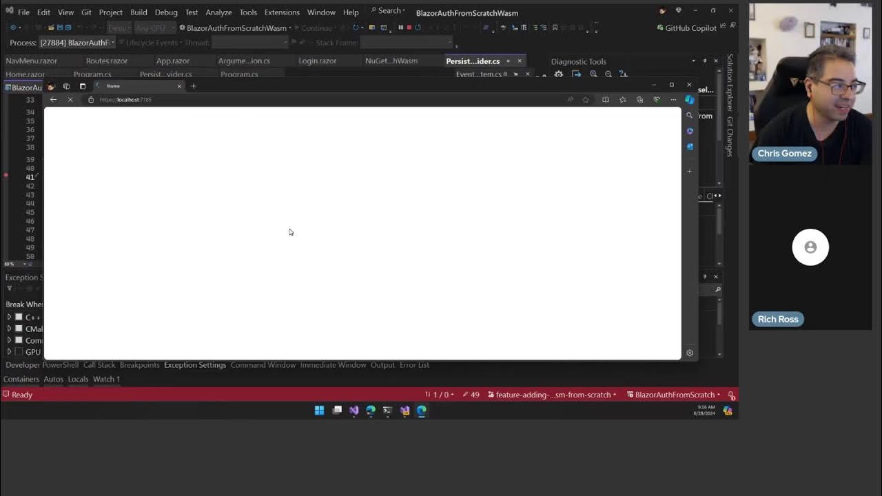 Authentication in Blazor WebAssembly From Scratch - Part 2 - YouTube