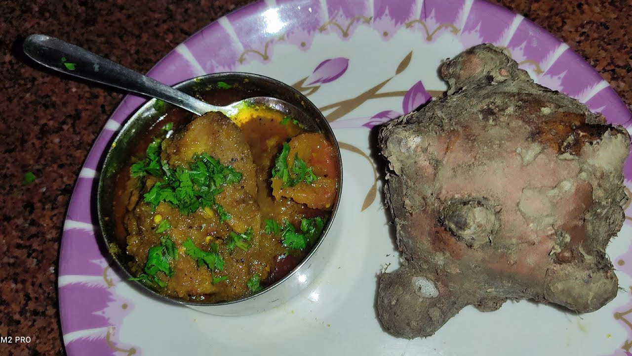 How to make suran ki sabji recipe - YouTube