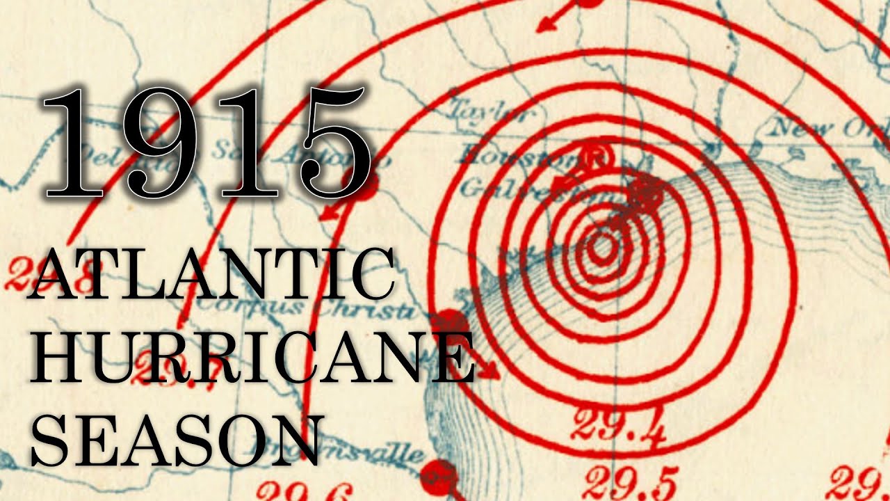 1915 Atlantic Hurricane Season Animation - YouTube