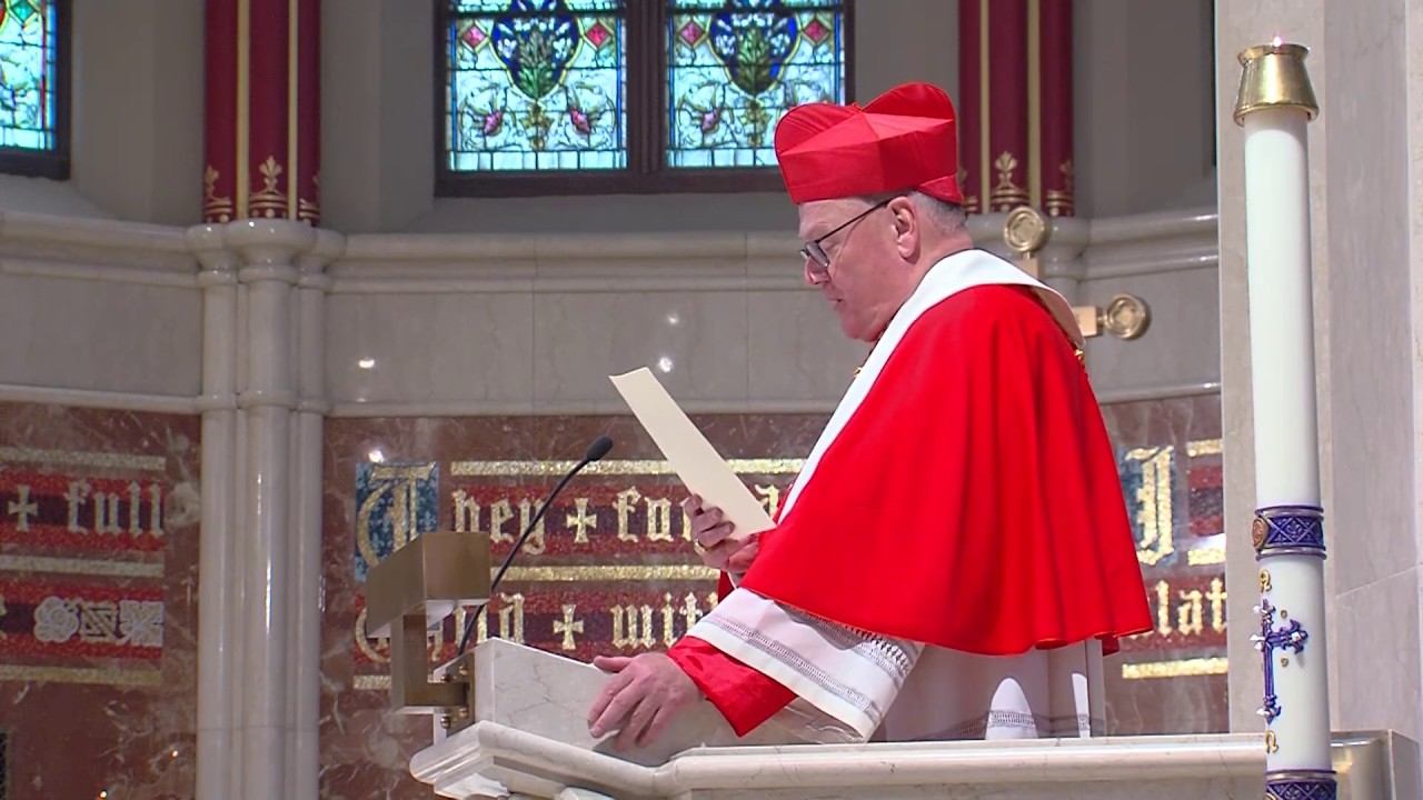 Celebrating Bishop Cunningham: Remarks by Cardinal Dolan - YouTube