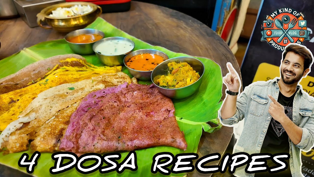 4 Yummy Dosa Recipes from the Restaurant's Kitchen | My Kind of ...