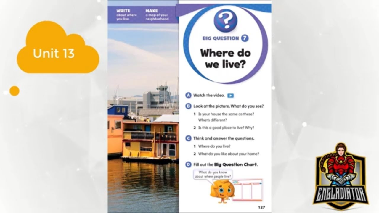 Oxford Discover Student Book 1 - Unit 13: Where's your home? - YouTube